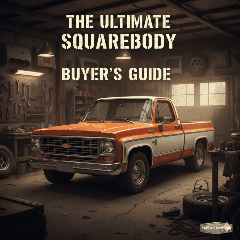Squarebody C10 Complete Guide (1973–1987) - FullSizeChevy.com